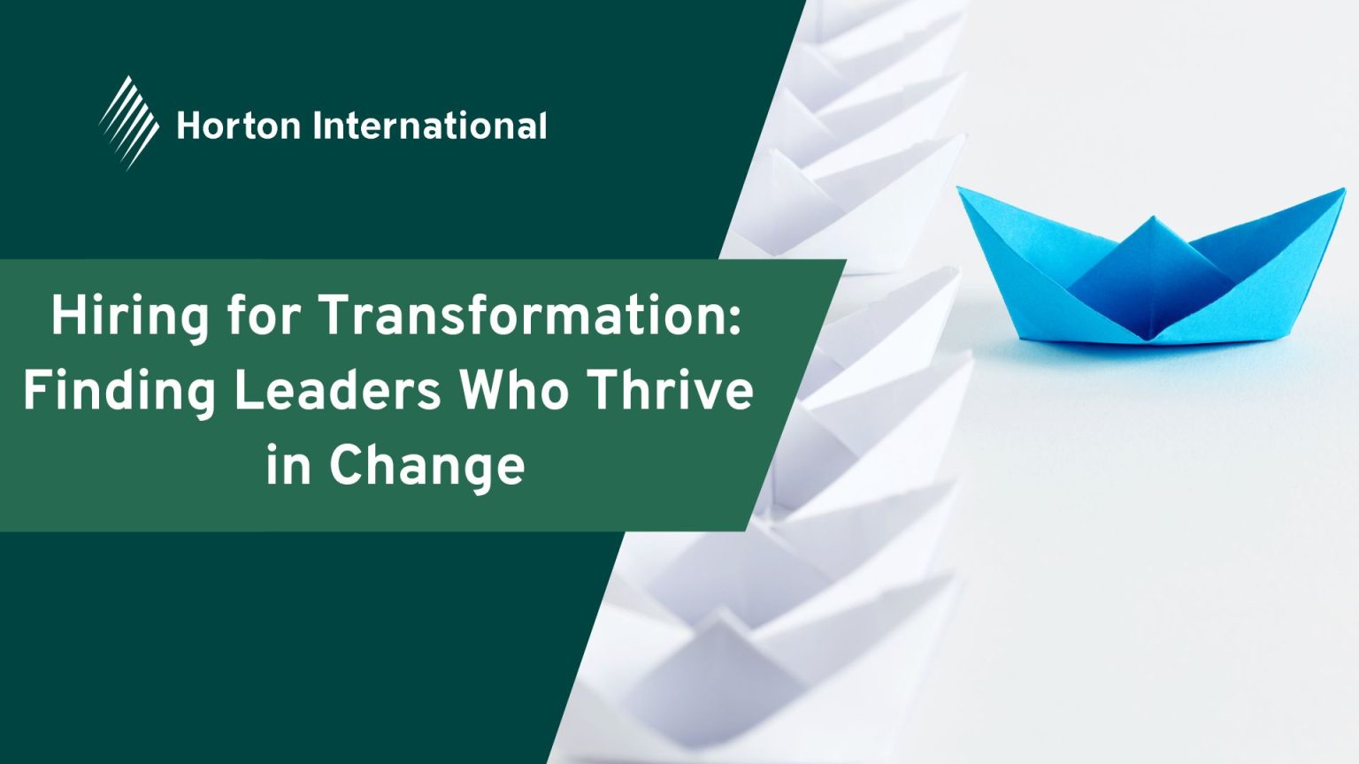 Global Executive Search Firm | Horton International
